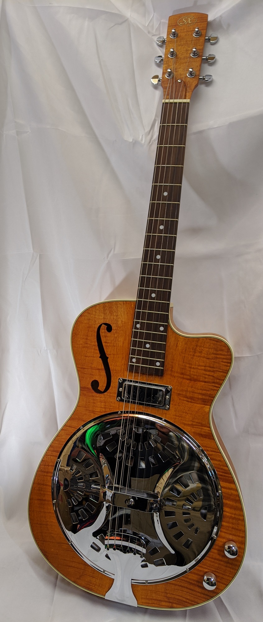 SX RG-1CE FR RESONATOR GUITAR CUTAWAY PICKUP | sxguitars